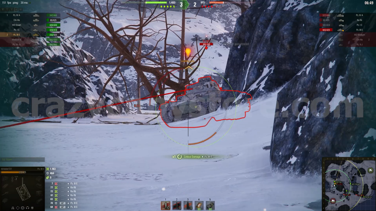 Warpack World of Tanks - Crazycapy