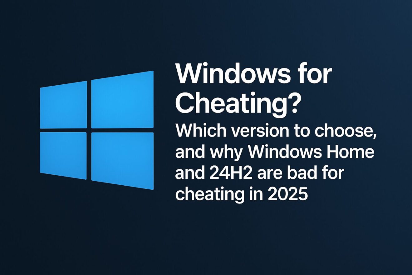 🖥️ Windows for Cheating in 2025: Which Version to Choose and Why ...