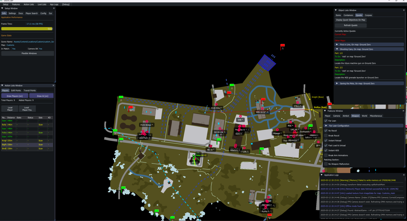 Private DMA Escape From Tarkov - Crazycapy