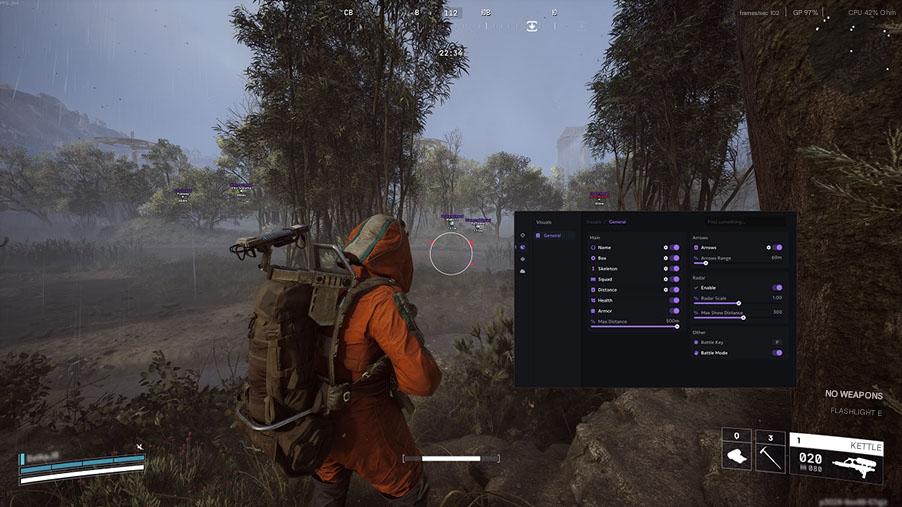 Ancient Arc Raiders Cheat - Aimbot, ESP, Radar & more